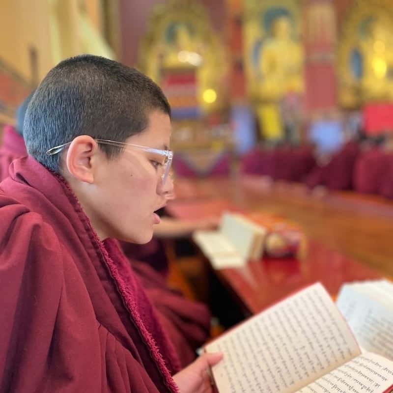 Performing Gutor Puja - Tsoknyi Nuns