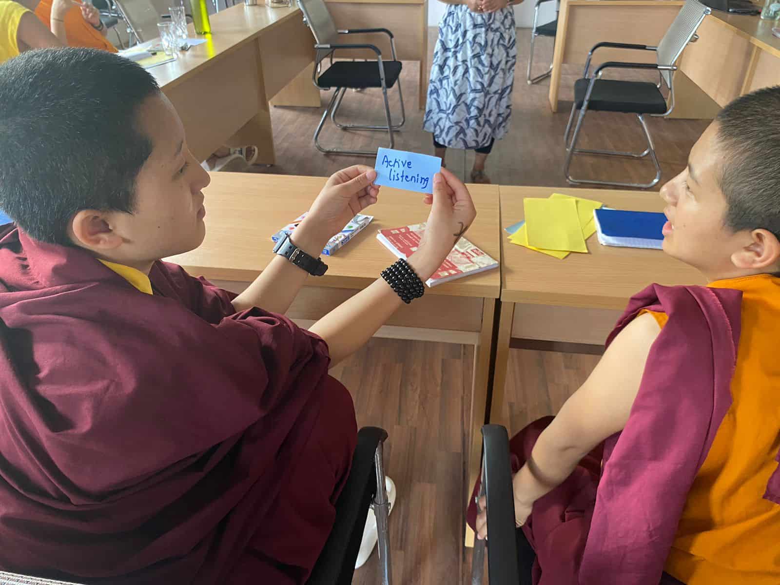 Peer Counseling Training - Tsoknyi Nuns