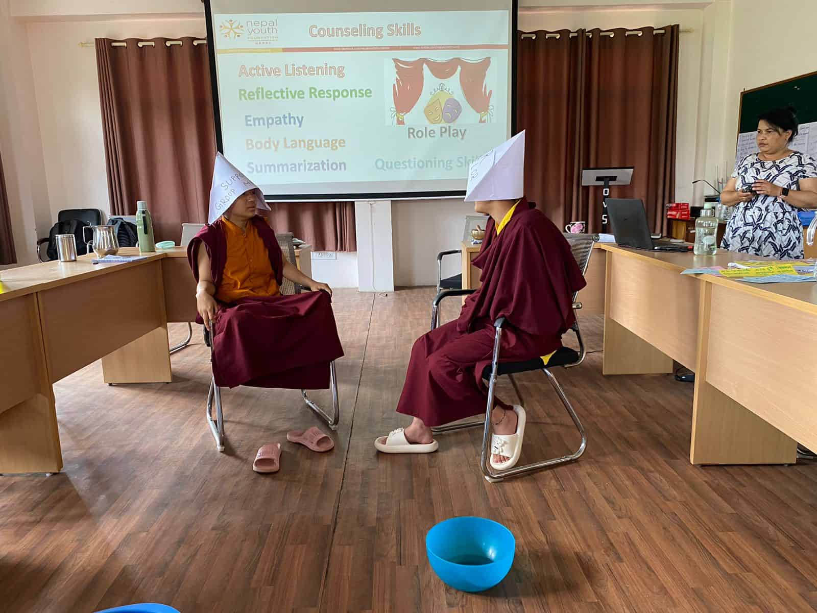 Peer Counseling Training - Tsoknyi Nuns